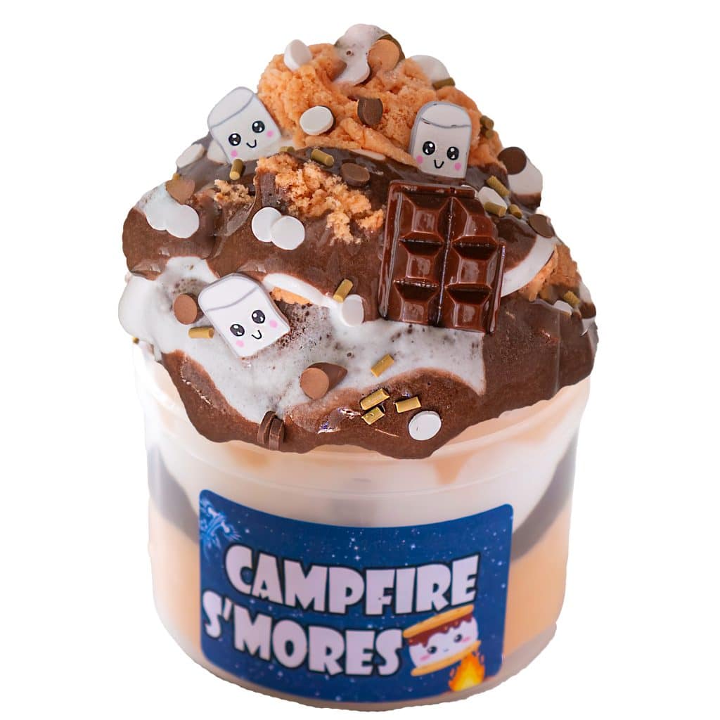 Campfire Smores Slime For Sale - Sea Dragon Slimes Shop