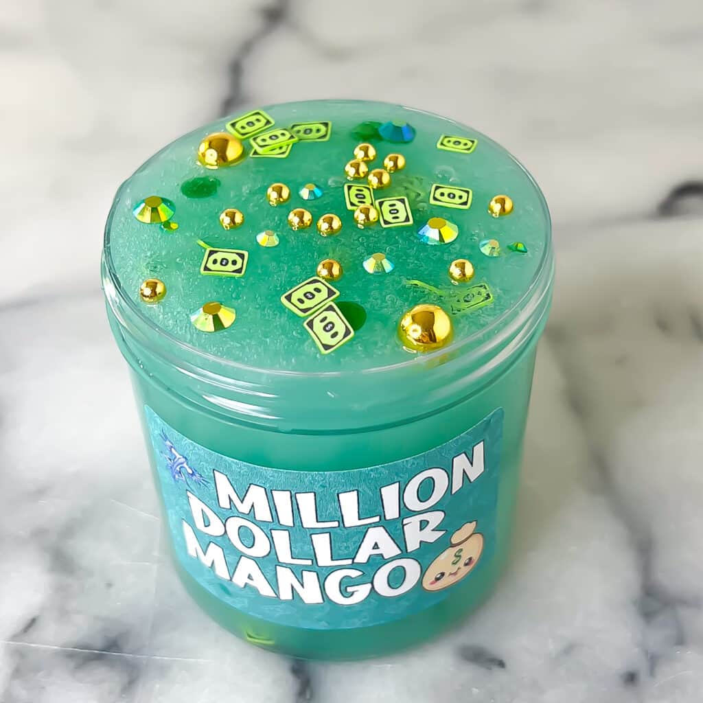 Million Dollar Mango Slime for Sale - Sea Dragon Slimes Shop