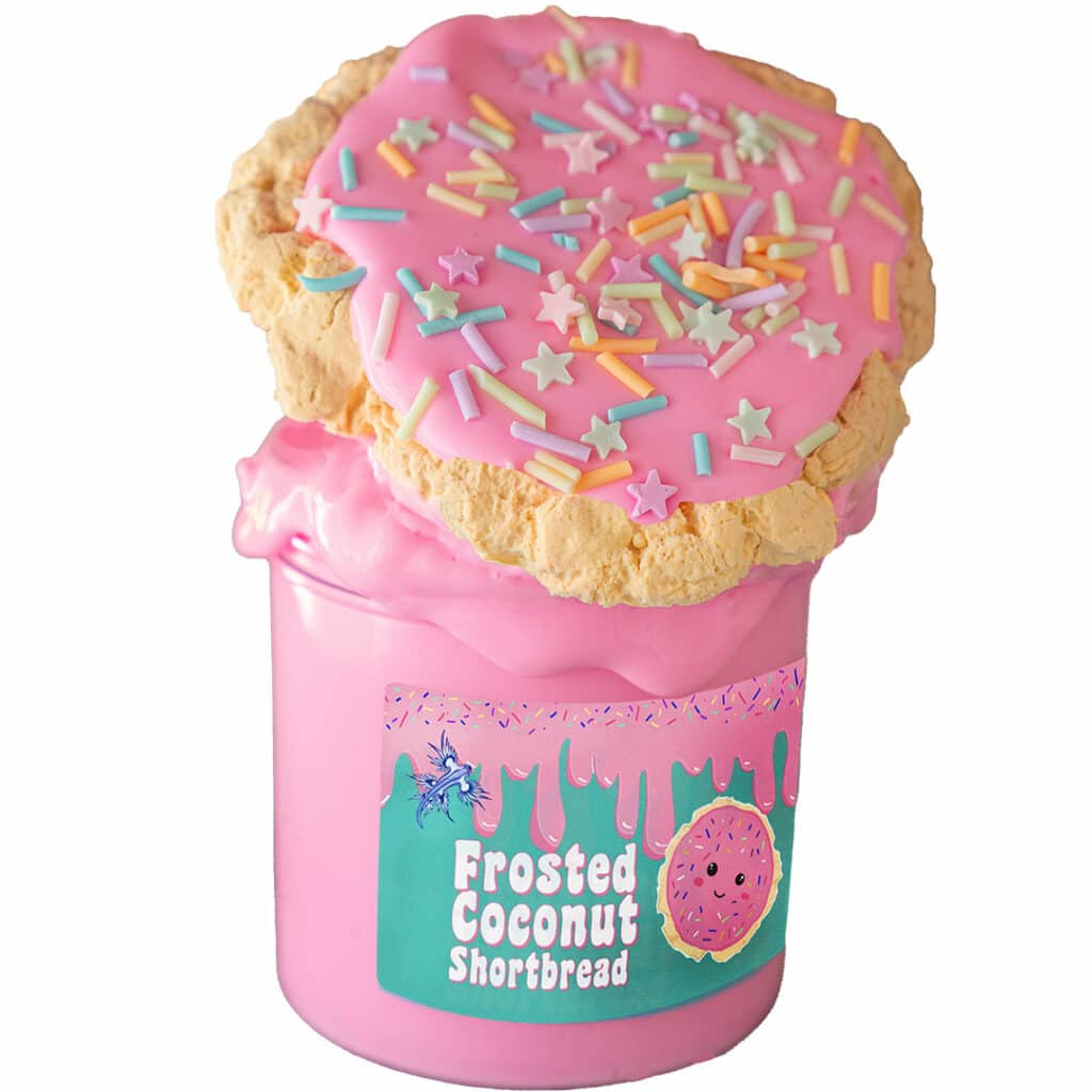 Coconut Shortbread Slime DIY Clay - Sea Dragon Slimes Shop