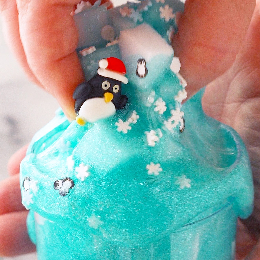 Baby Penguin Iceberg Slime - Sea Dragon Slimes Shop