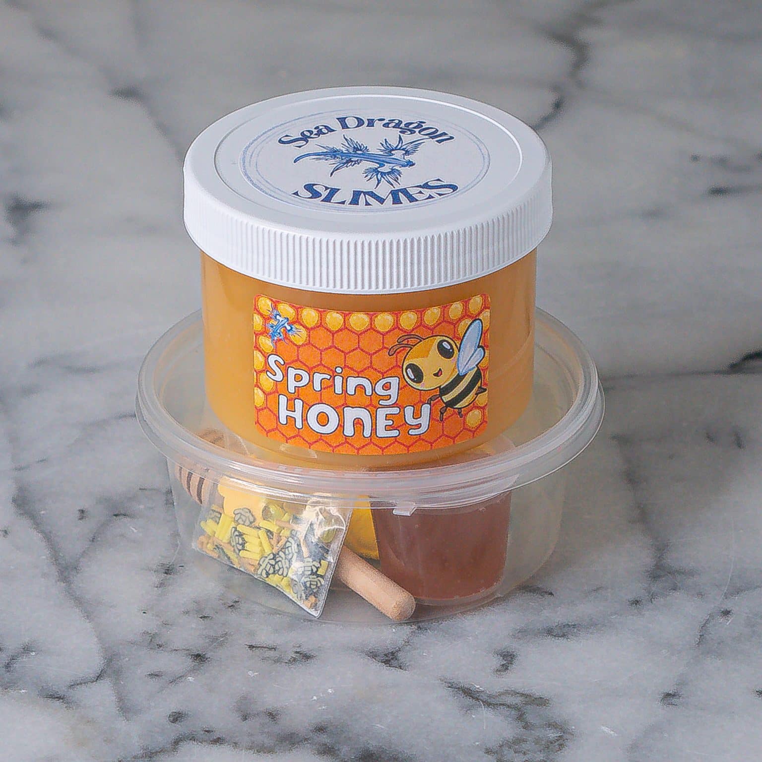 Honey Slime DIY Clay Kit - Sea Dragon Slimes